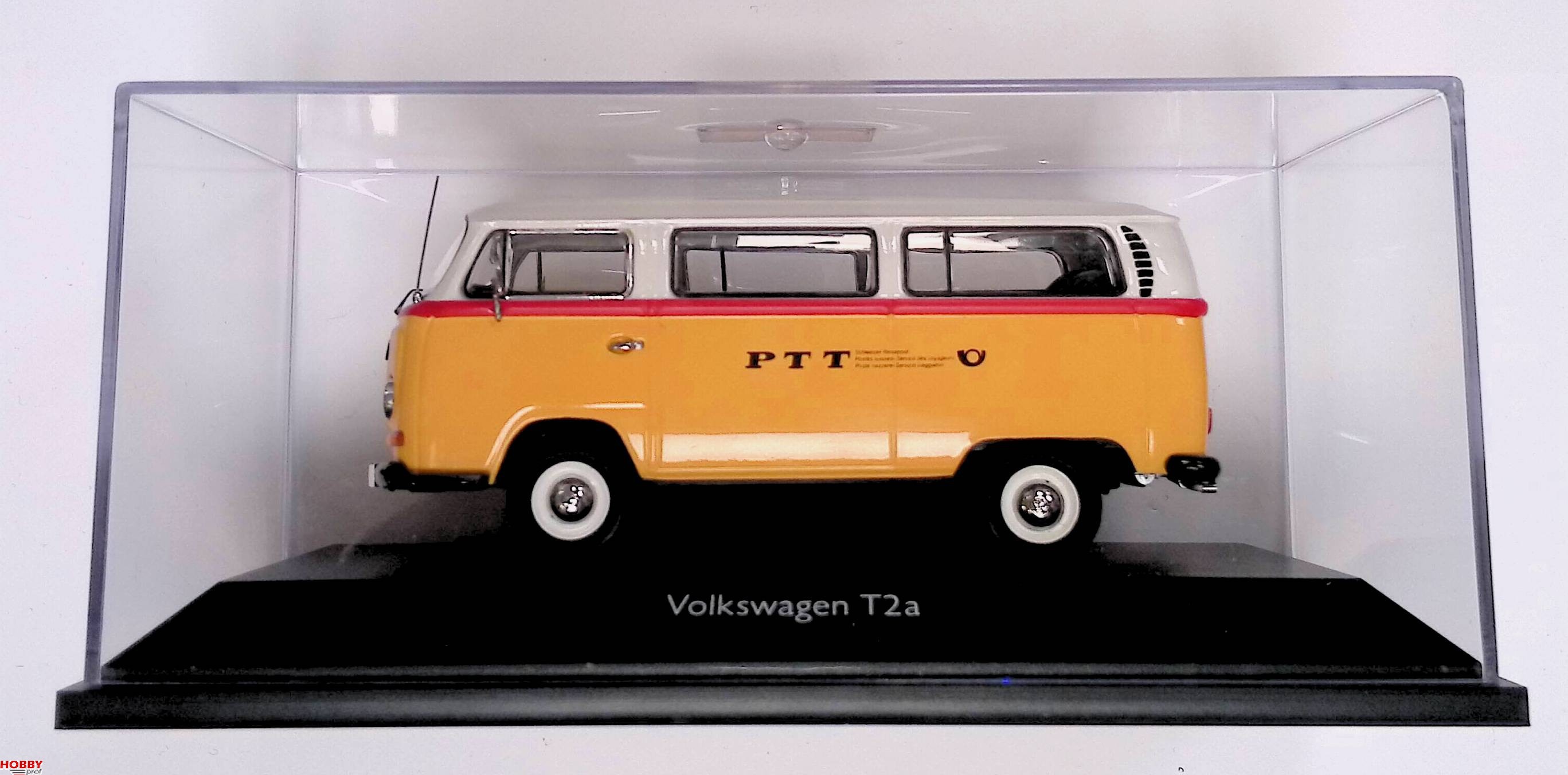Schuco Volkswagen T2a Bus "PTT Swiss Reisepost" Schaal 1: 43 (0 ...