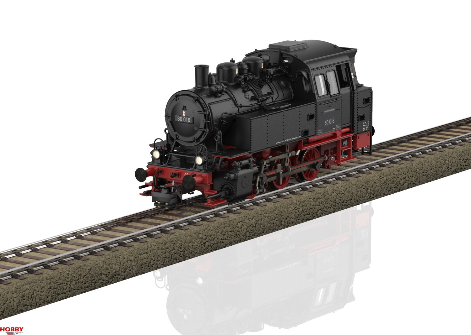 Trix DB Br80 Steam Locomotive (DC+Sound) Schaal 1: 87 (H0) - Hobbyprof