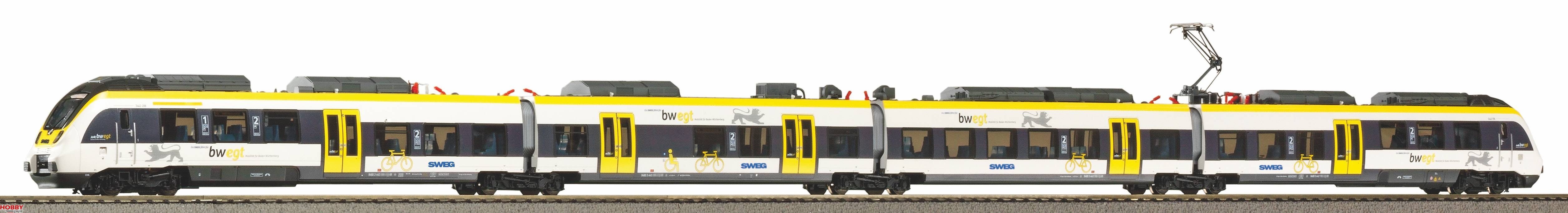 Piko Sound-Elektrotriebwagen BR 442 "Talent 2" Bwegt SWEG VI 4-tlg ...