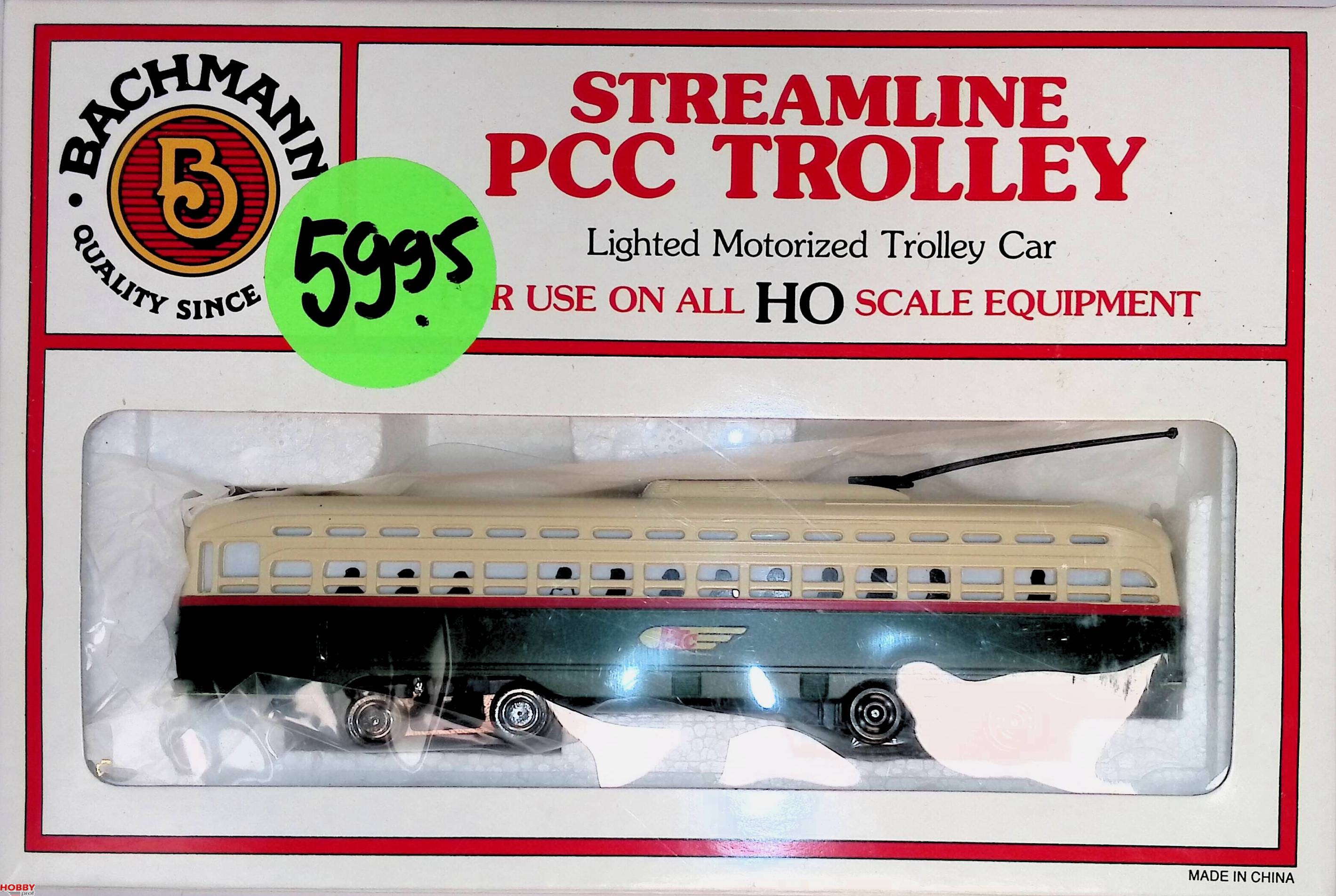 Bachmann Streamline PCC Tram Schaal 1: 87 (H0) - Hobbyprof