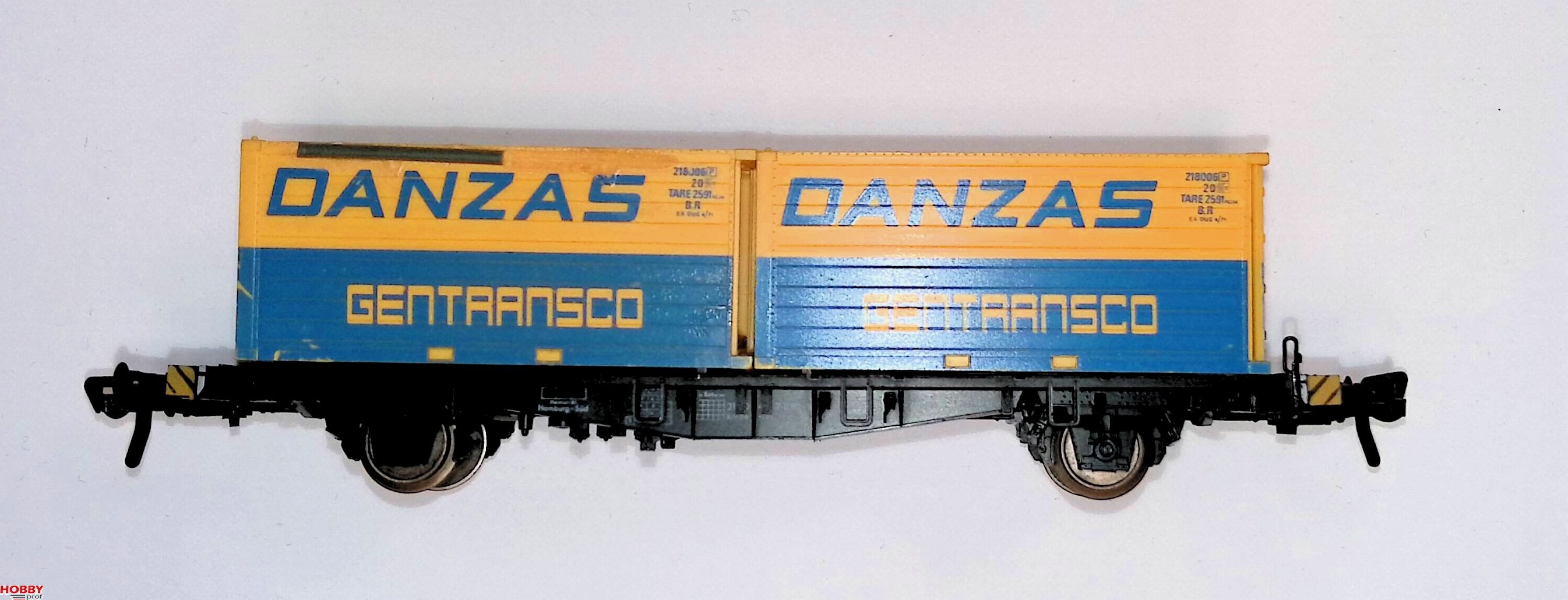 Fleischmann DB Container Wagon "Danzas" Schaal 1: 87 (H0) - Hobbyprof